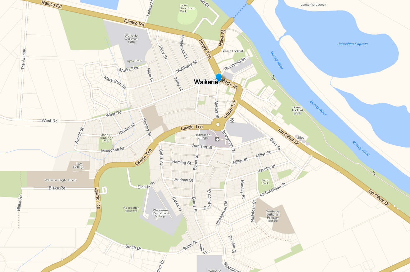 Waikerie - Maps - Ray White Berri | Barmera | Loxton